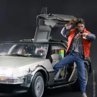バック・トゥ・ザ・フューチャー』1/6スケールデロリアンが登場 バック・トゥ・ザ・フューチャー』1/6スケールデロリアンが登場